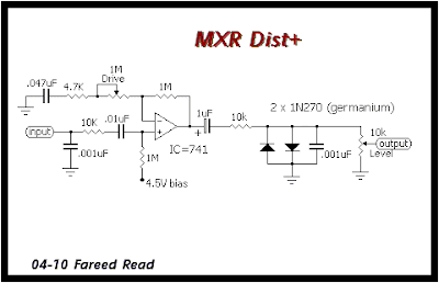 Beginner: Guitar Effects Schematics